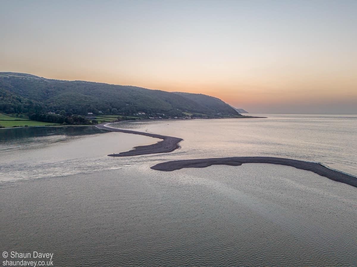 High tide at Porlock Marsh – Exmoor 4 all