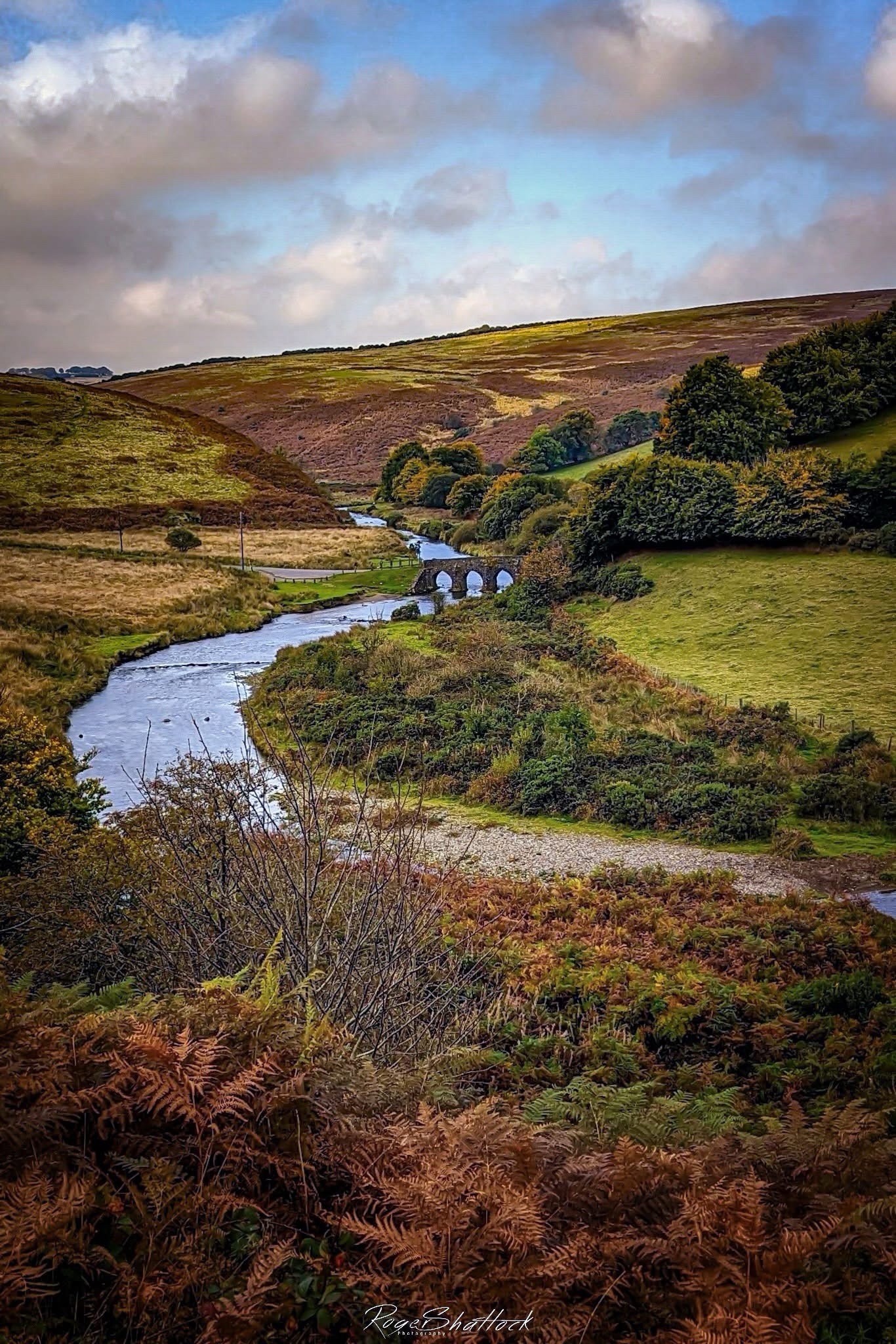 Landacre Bridge in Autumn – Exmoor 4 all